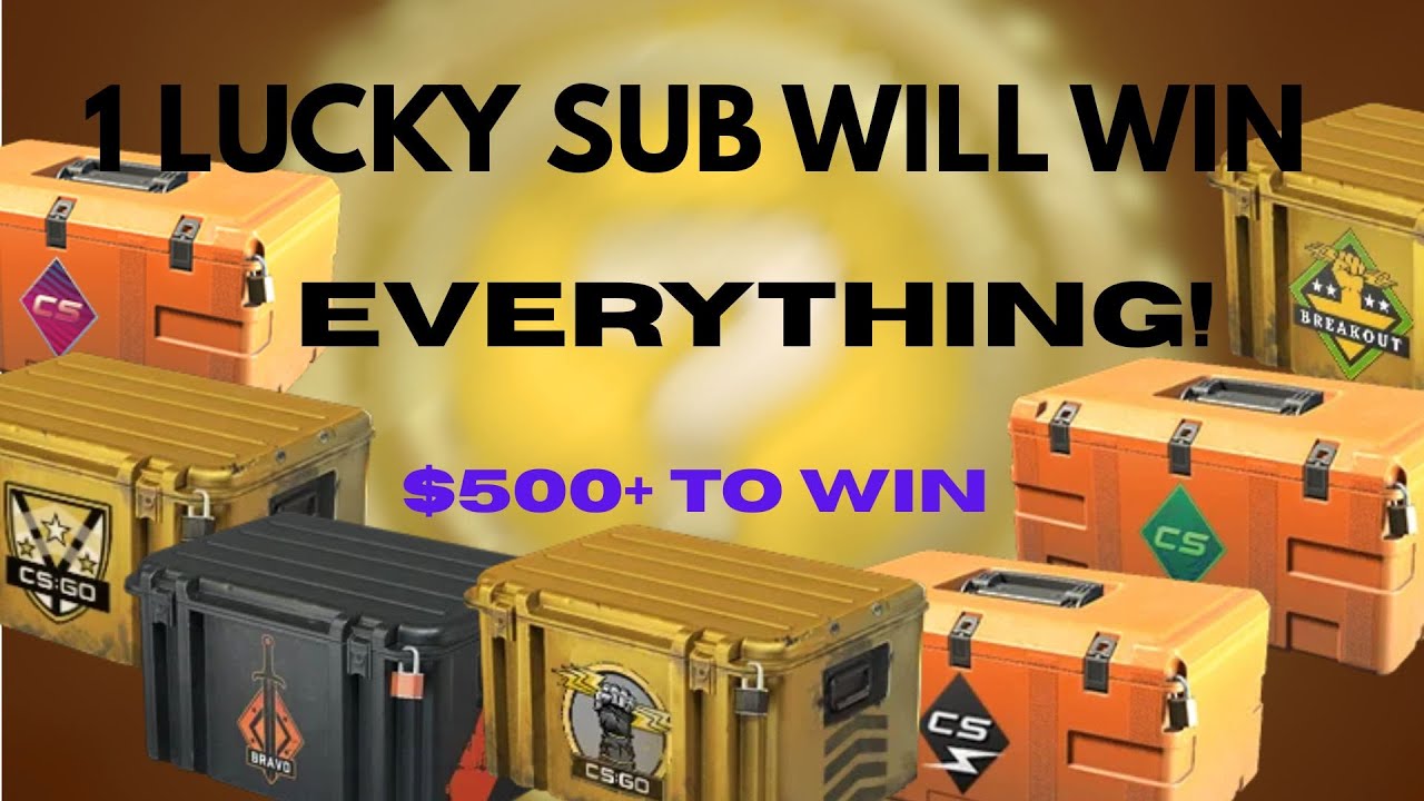 Unboxing Cs2 Cases to Giveaway everything to 1 Lucky Subscriber! (GOLD ...
