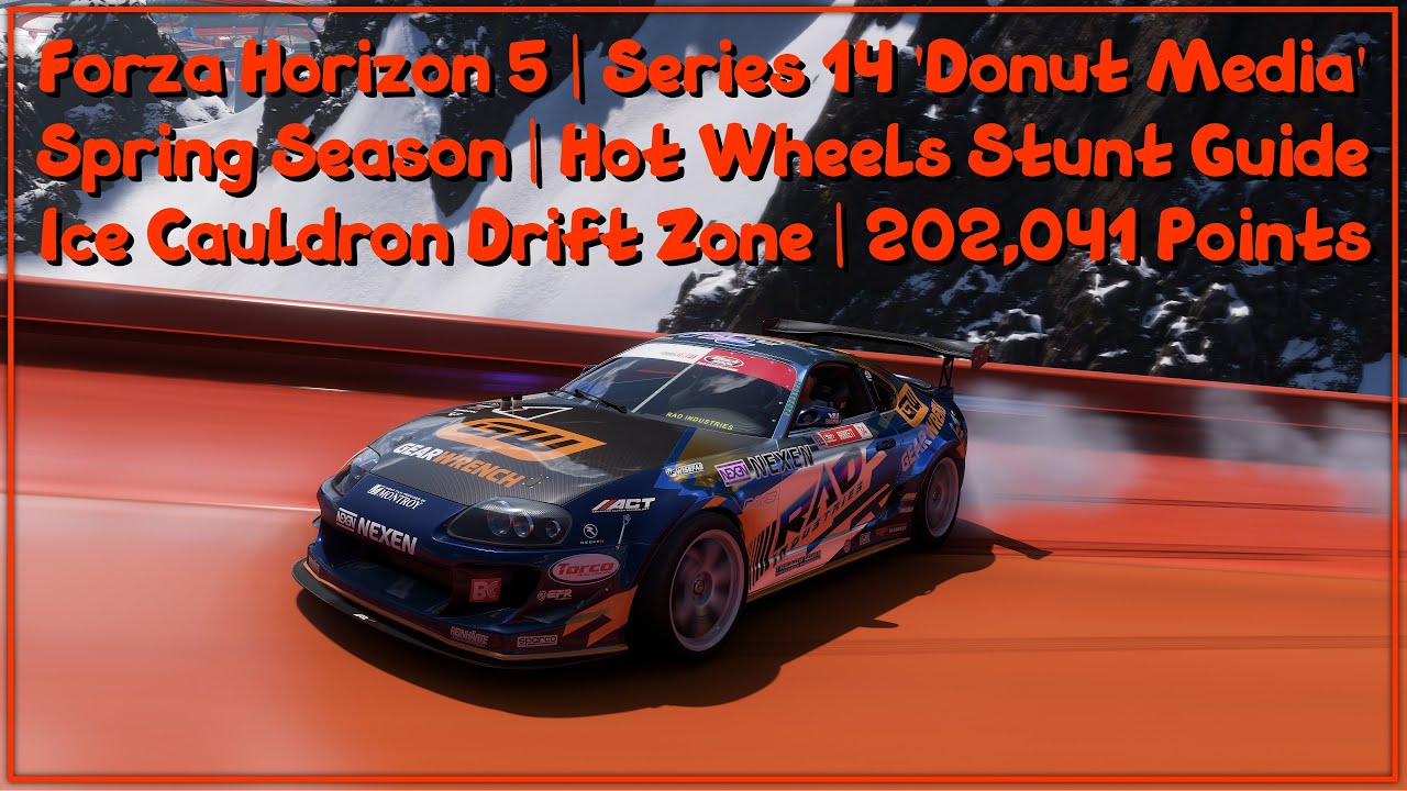 Forza Horizon 5 | Series 14 'Donut Media' Spring | Hot Wheels Ice ...