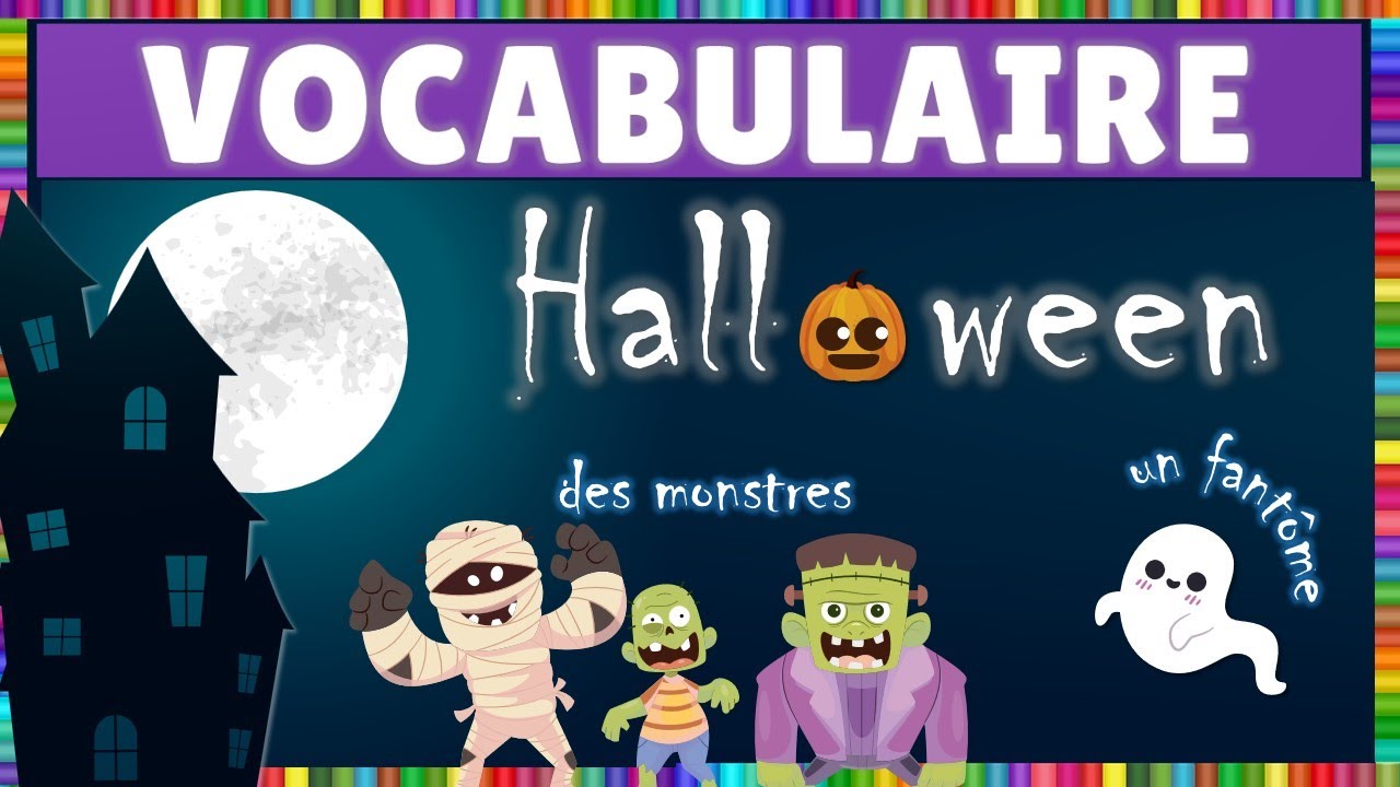 Vocabulaire : HALLOWEEN - YouTube
