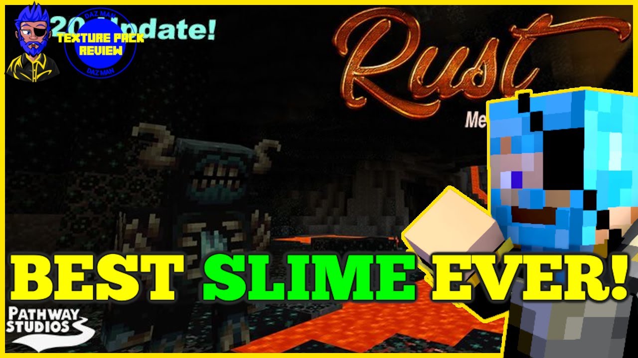 Daz Man Reviews The Rust Texture Pack In Minecraft Bedrock! THROWBACK ...