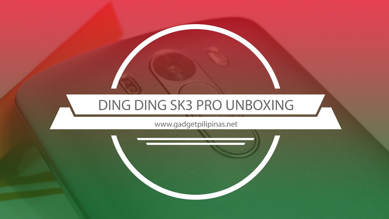 Ding Ding SK3 Pro Unboxing - YouTube