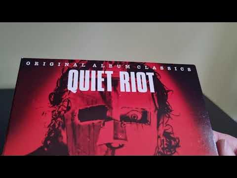 Quiet Riot Original Album Classics 5 cd album box set unboxing overview - YouTube