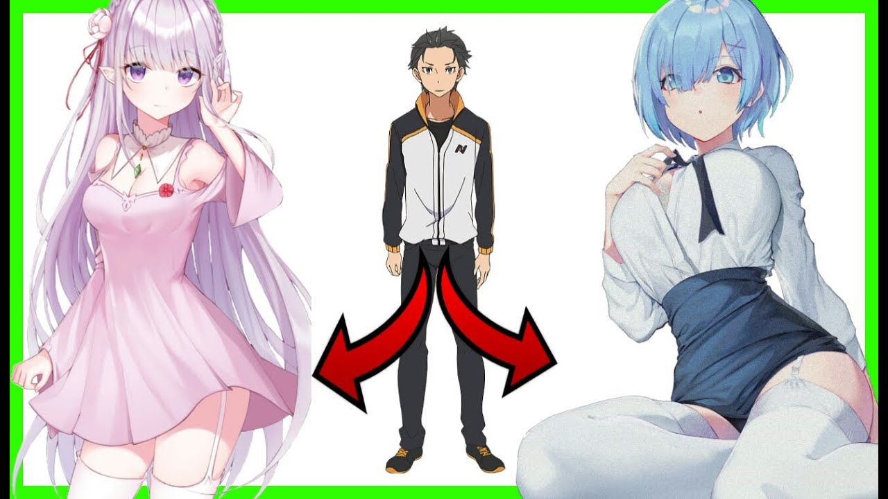 💚Top 10 PREGUNTAS / SUBARU Re Zero # ¿Quién se queda con Subaru?/¿Cómo ...