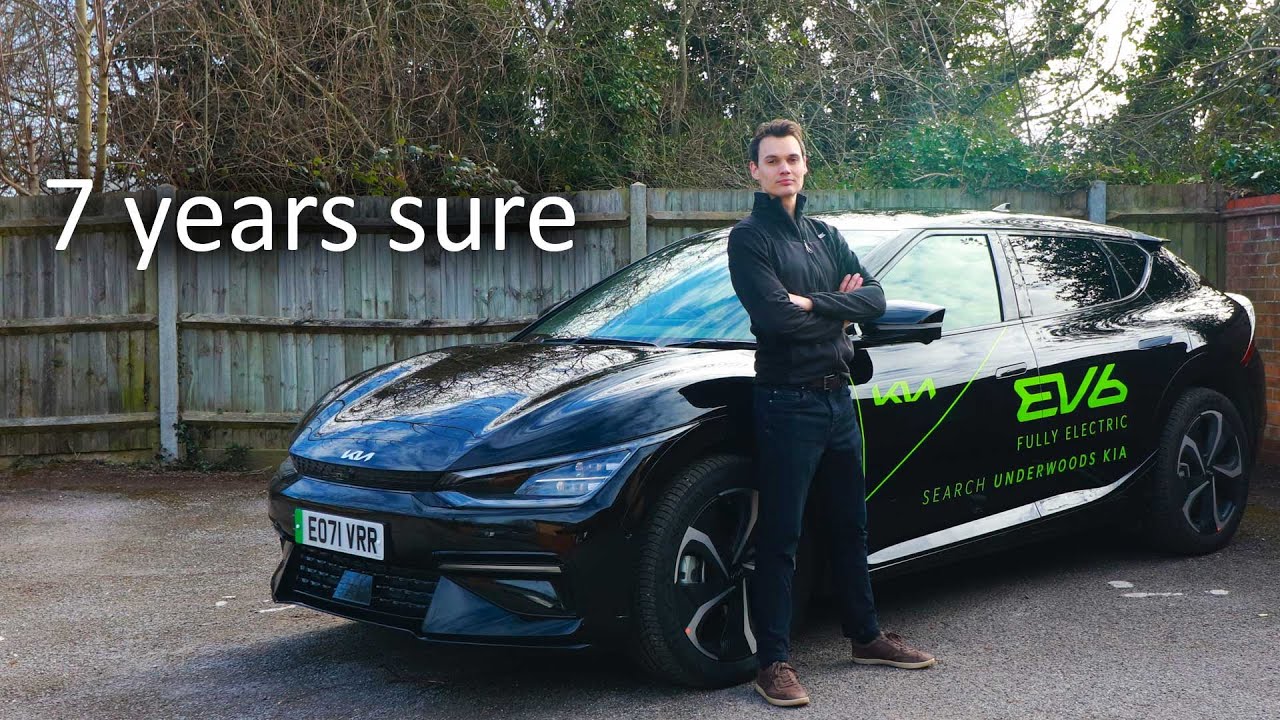 Kia EV6 rear wheel drive GT-Line S review - YouTube