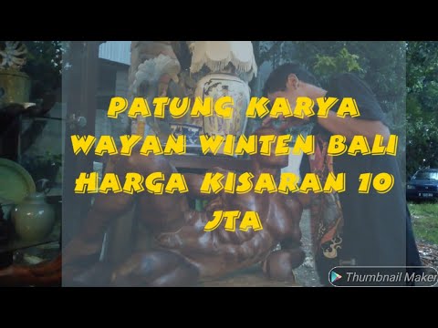 DIY PATUNG KARYA WAYAN WINTEN BALI - YouTube