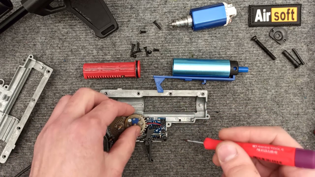Well WE01A AGP-9 SMG Mini-Review, Disassembly, Ersteindruck - YouTube