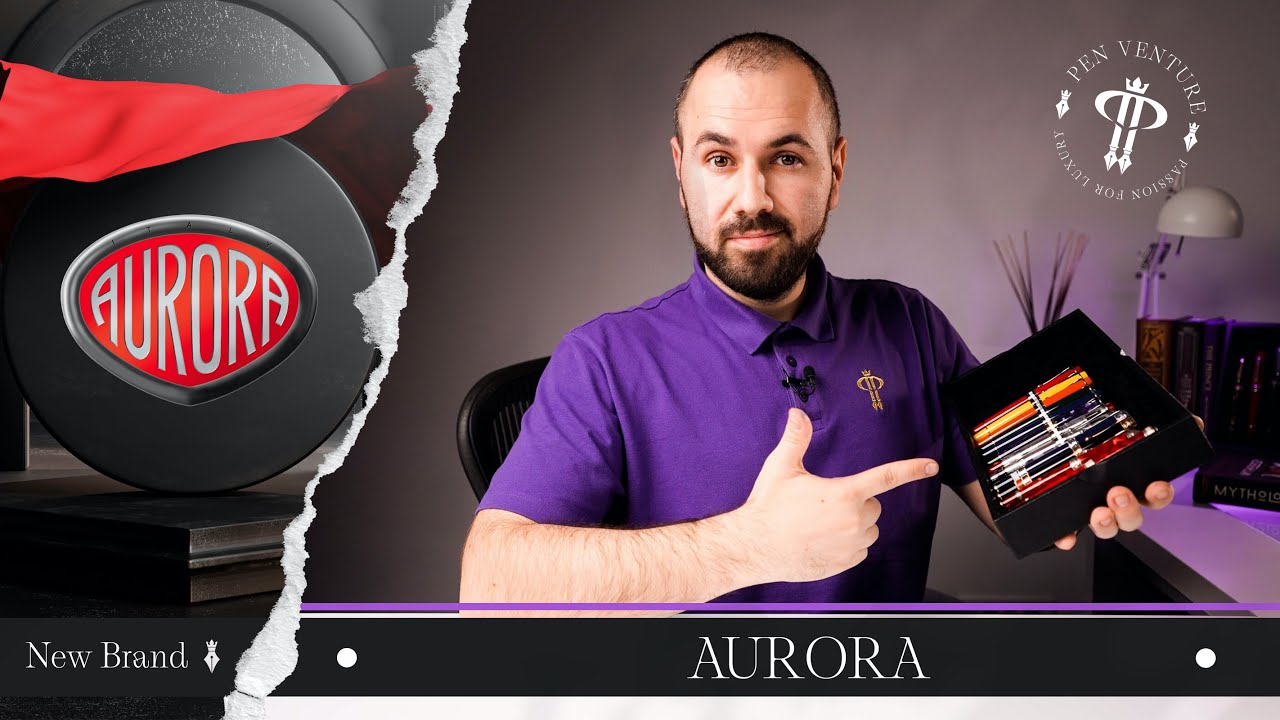 New brand on Pen Venture - AURORA - YouTube