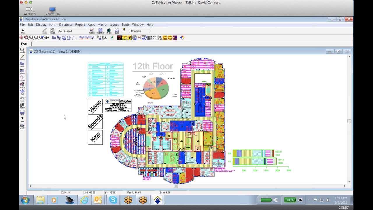 Drawbase Space Manager application - YouTube