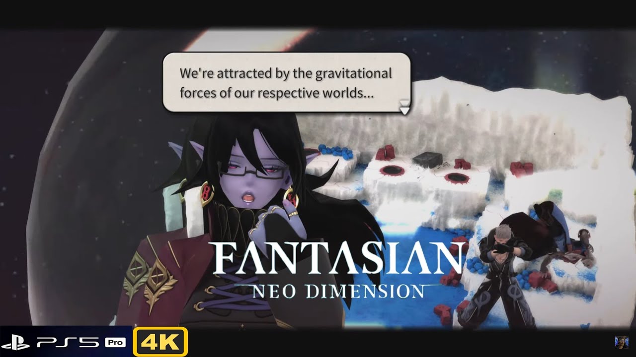 Fantasian Neo Dimension Entering the God Realm Scenes - YouTube
