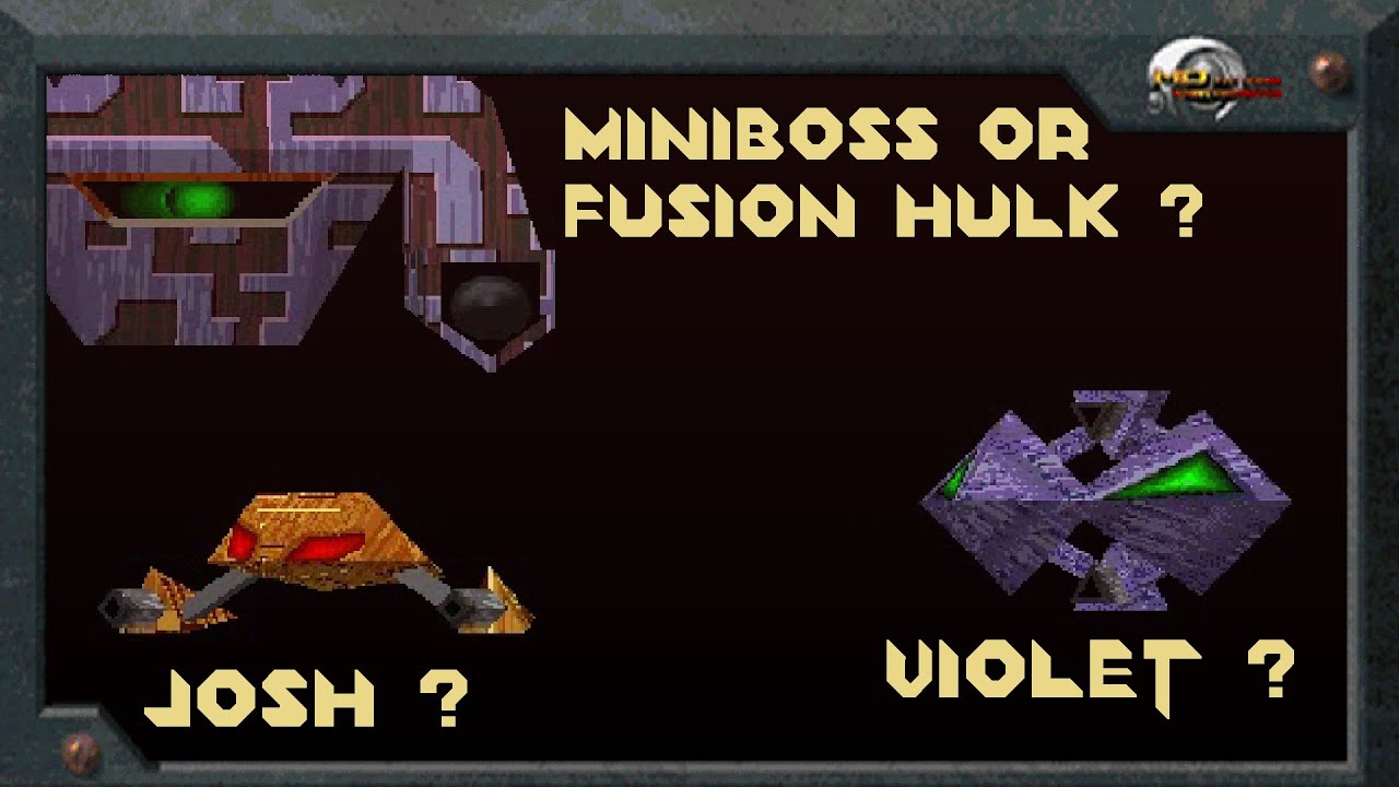 Descent 1 Robots: Names and Nicknames - YouTube
