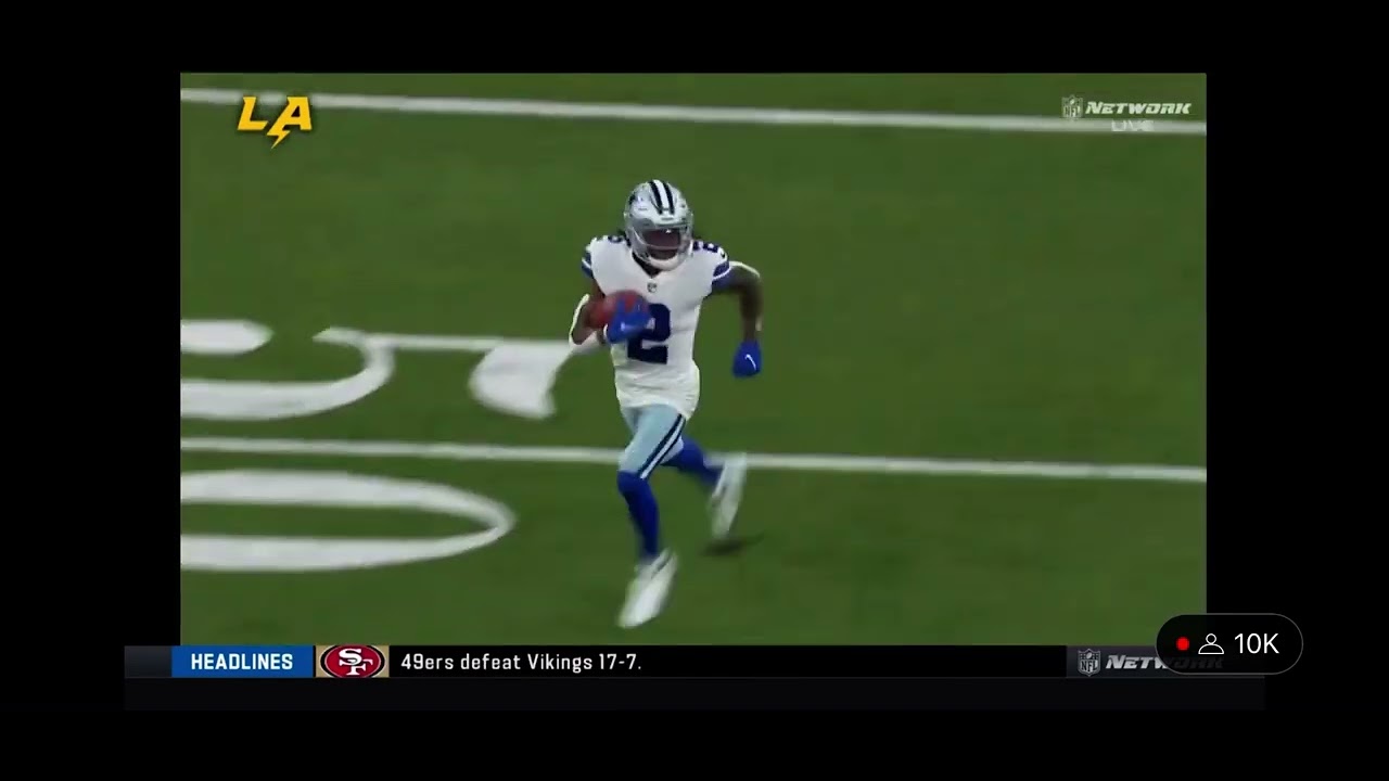 KaVontae Turpin 98 Yard Kick Return Touchdown - YouTube