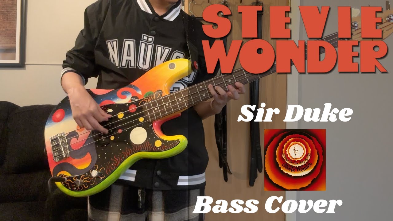 Sir Duke- Stevie Wonder Bass Cover - YouTube