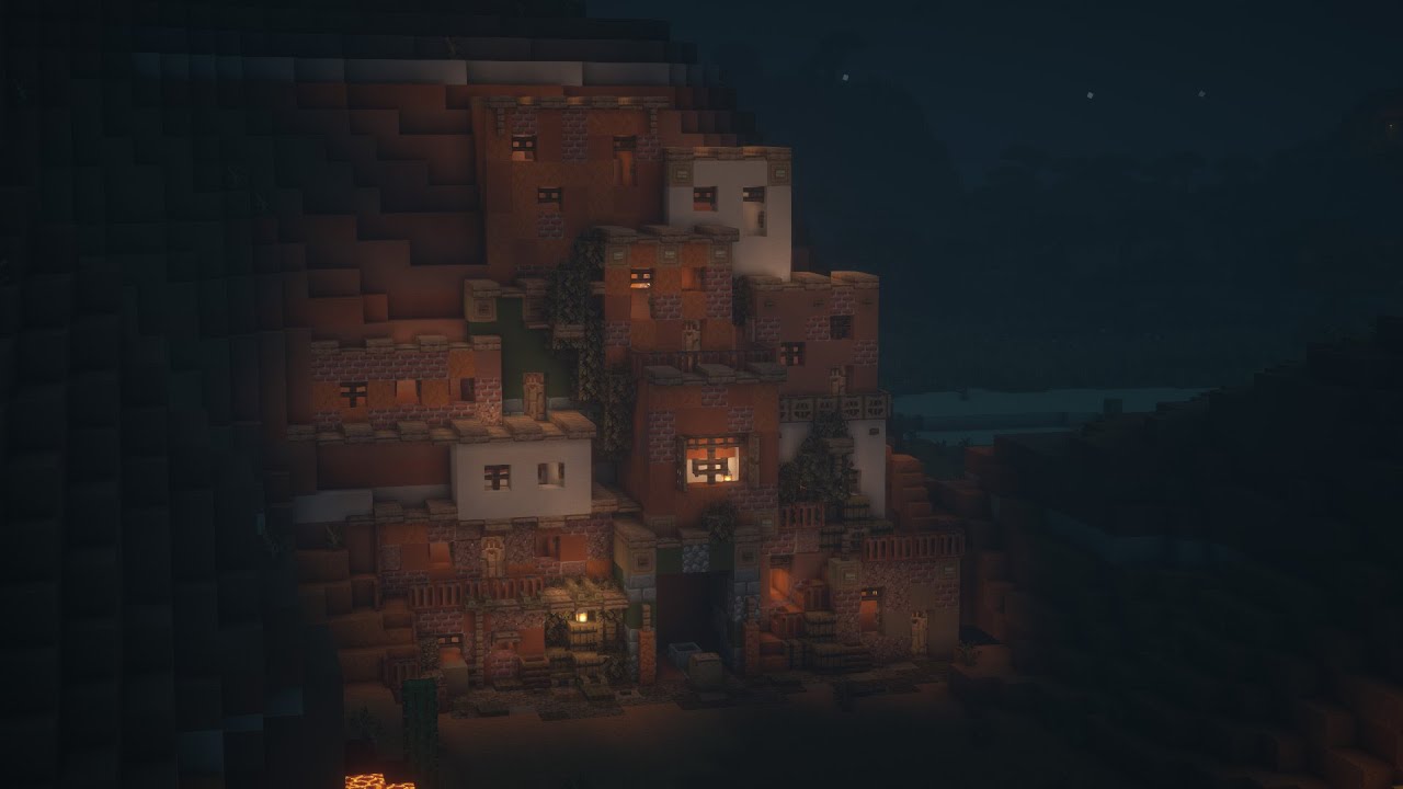 Minecraft Building a Mesa Town - YouTube
