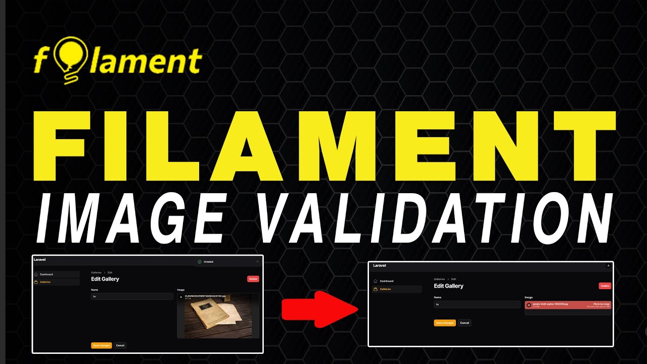 Filament Image Validation - YouTube