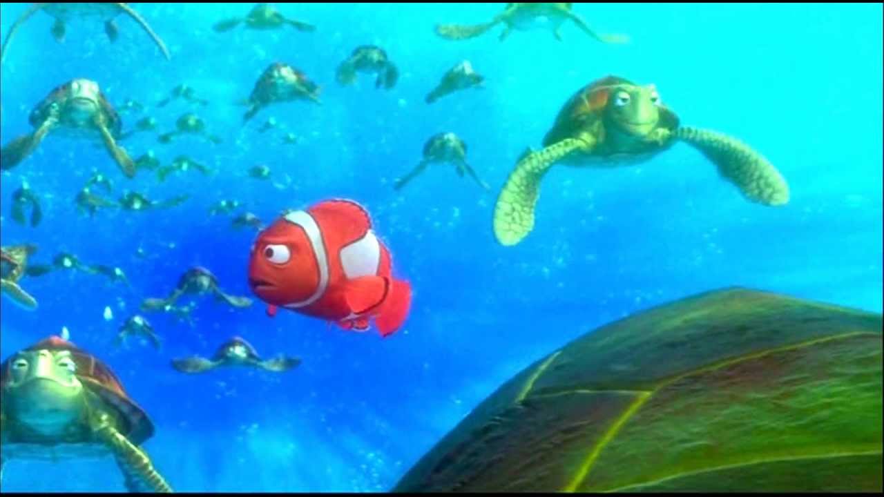 Hitta Nemo - Sköldpaddorna HD - YouTube