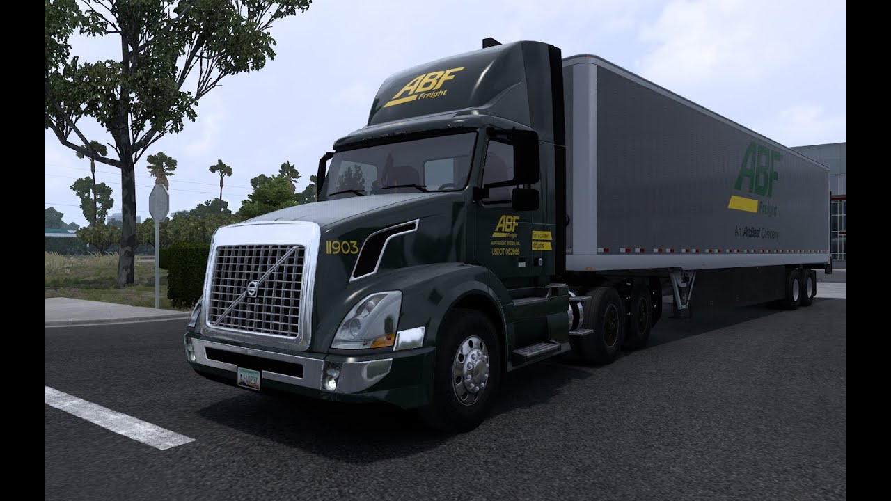 CALIFORNIA COAST-ABF FREIGHT-OPEN BETA 1.53 AMERICAN TRUCK SIMULATOR ...