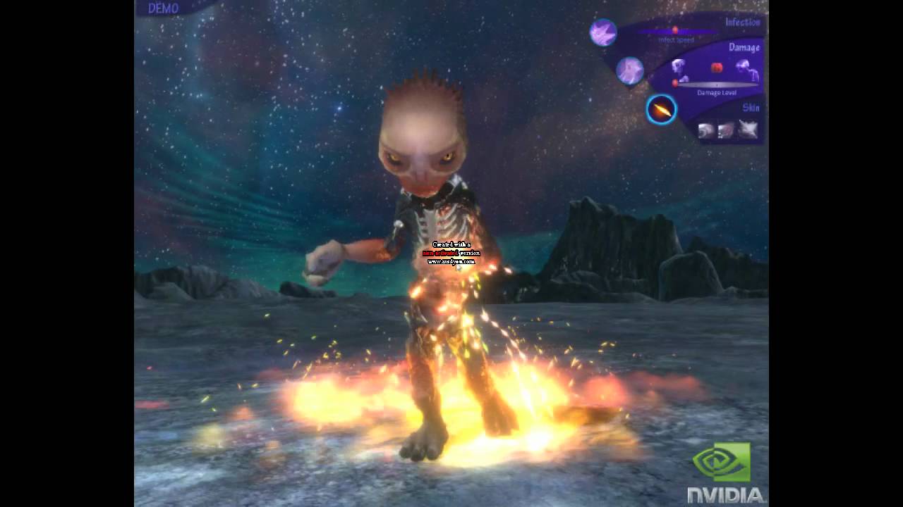 Burning alien - YouTube