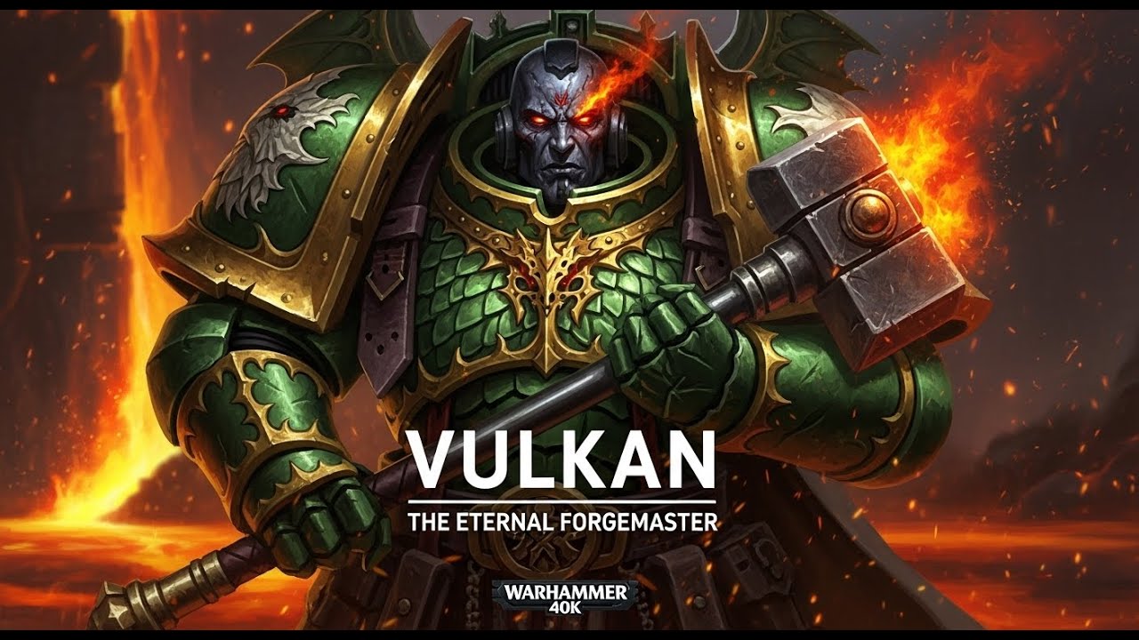 Vulkan: The Eternal Forgemaster | Warhammer 40k Lore - YouTube