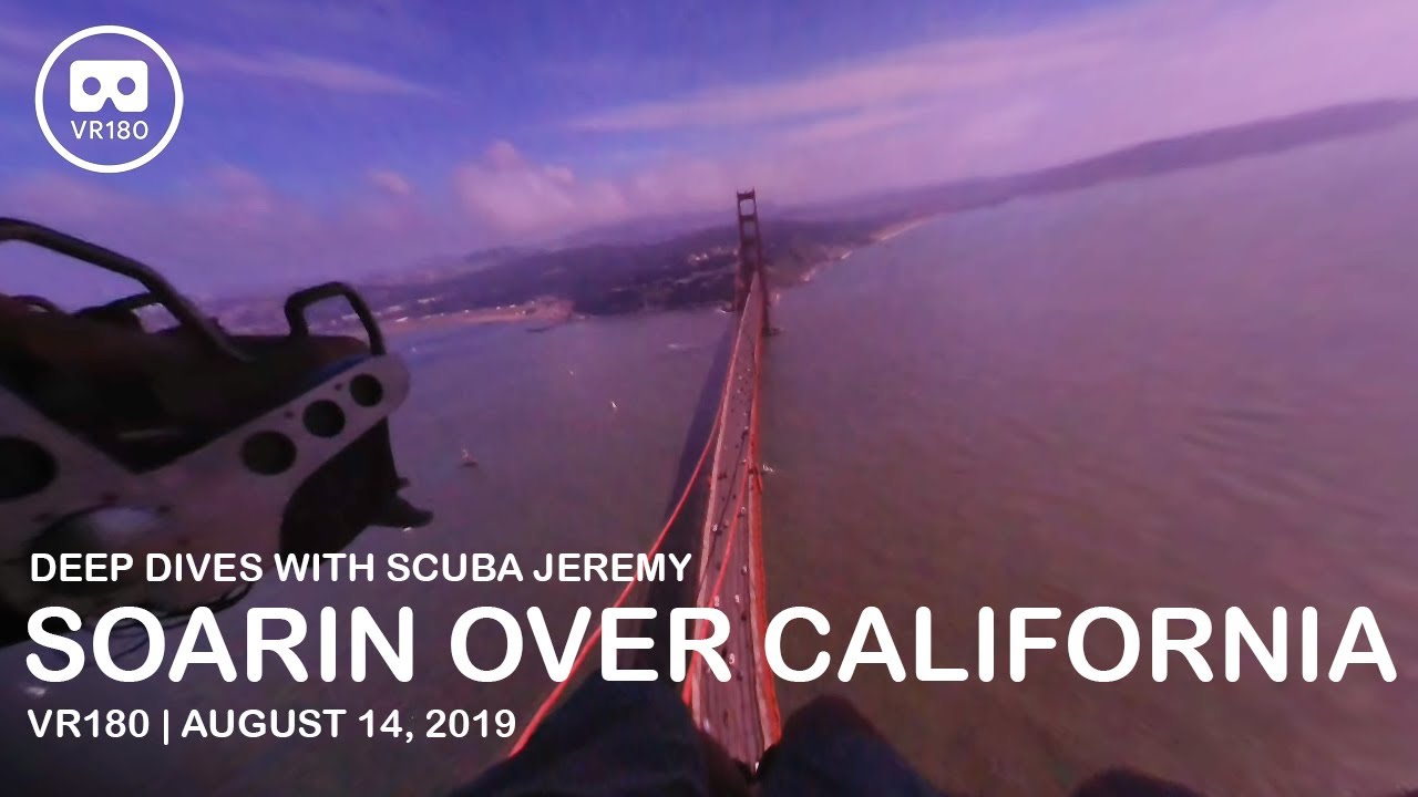 Soarin' Over California - VR180 - YouTube