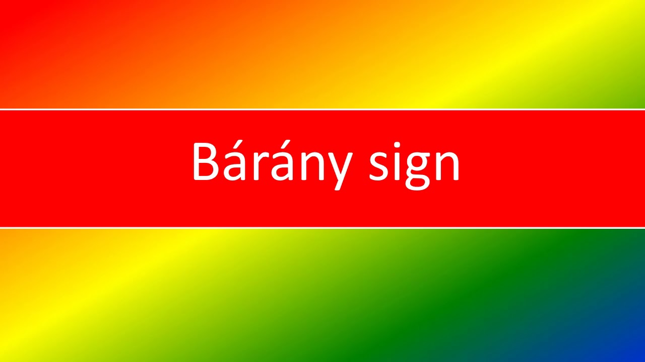 barany sign - YouTube