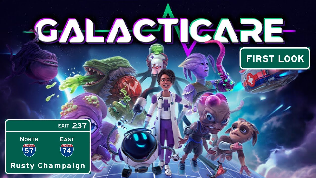 Galacticare First Look - It's a Hospital IN SPACE! Episode 1 - YouTube