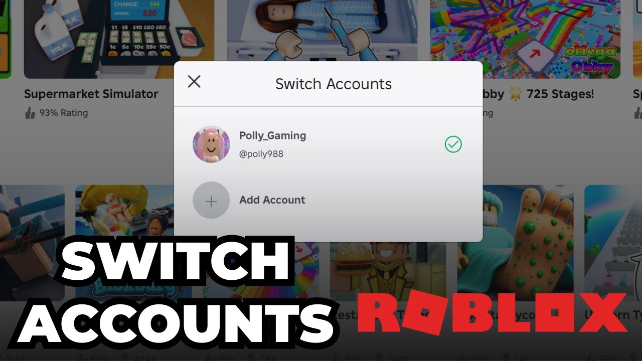 How to Switch Roblox Accounts on All Devices (2025 Guide) - YouTube