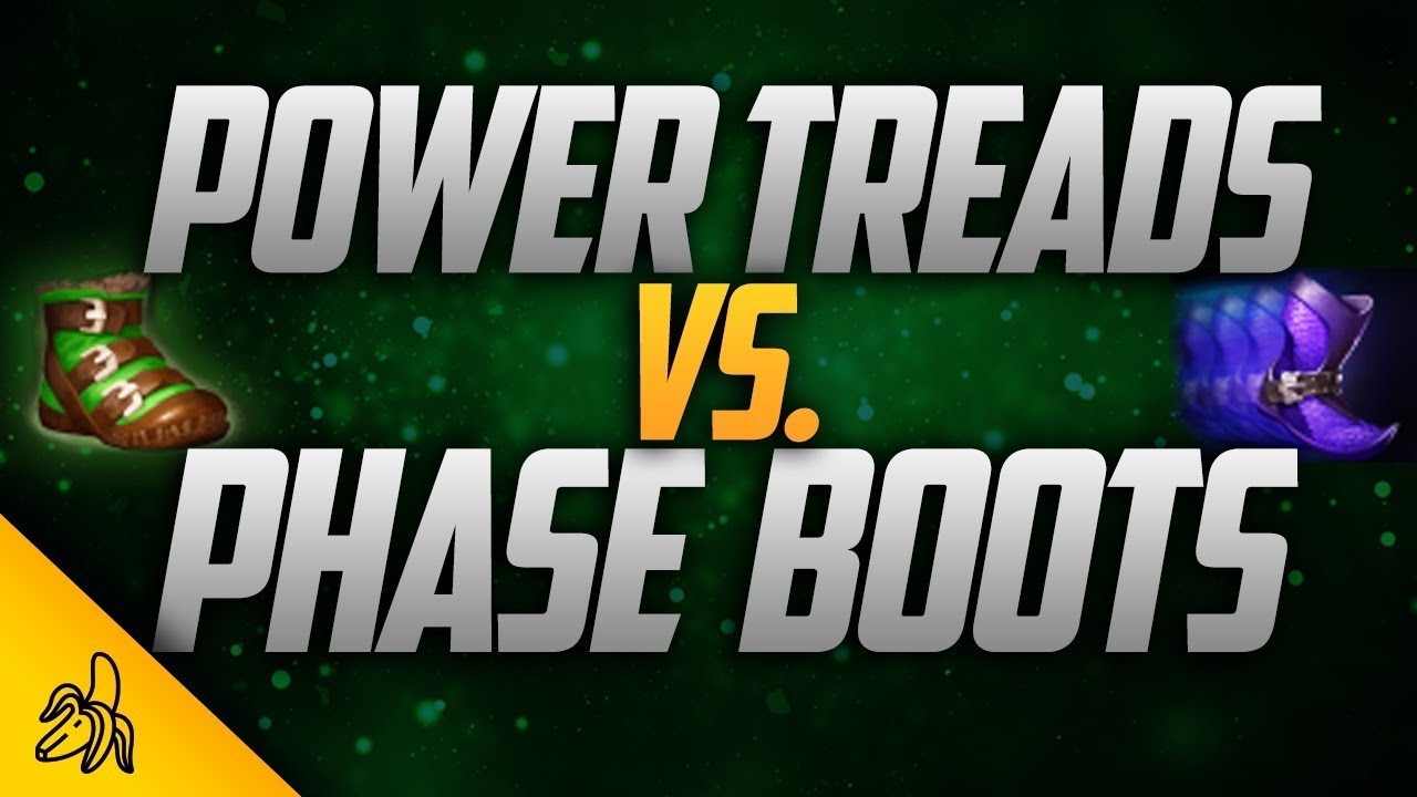 UNDERSTAND WHEN TO BUY POWER TREADS VS PHASE BOOTS AS ALCHEMIST - Item ...