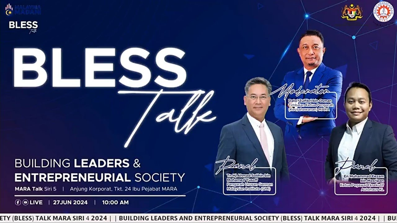 MARA Building Leaders & Entrepreneurial Society (BLESS) Talk Siri 5 ...