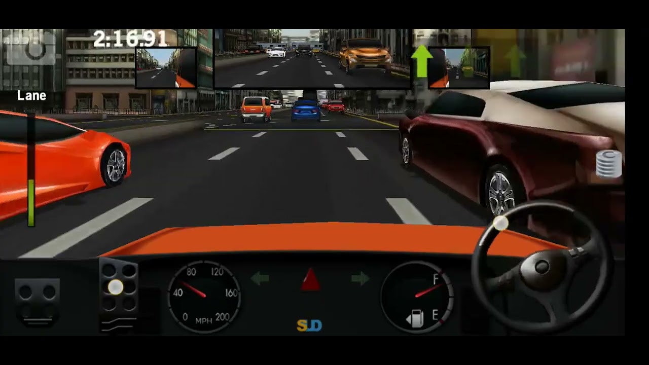 Driving Full speed car game - YouTube