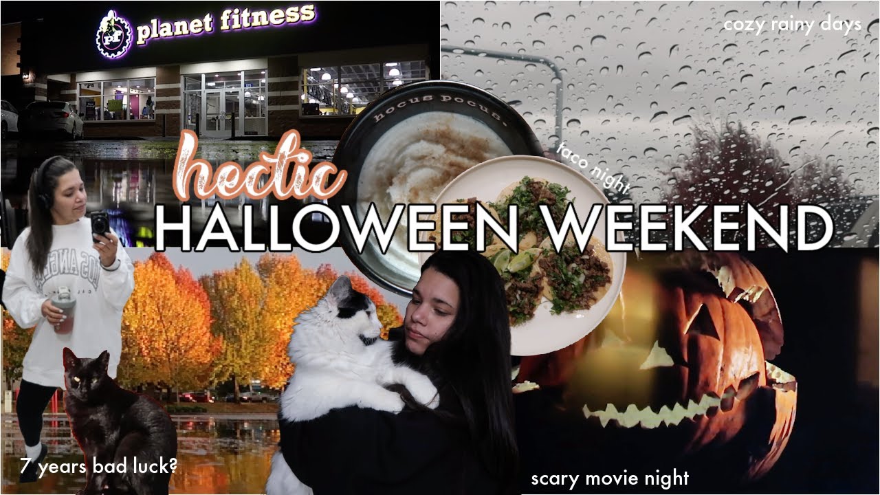 A WEEKEND IN MY LIFE | Hectic Halloween Weekend, Rainy Days, Nephews ...
