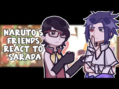 Naruto's Friends React To Sarada // 🇷🇺/🇺🇸 // Gacha React