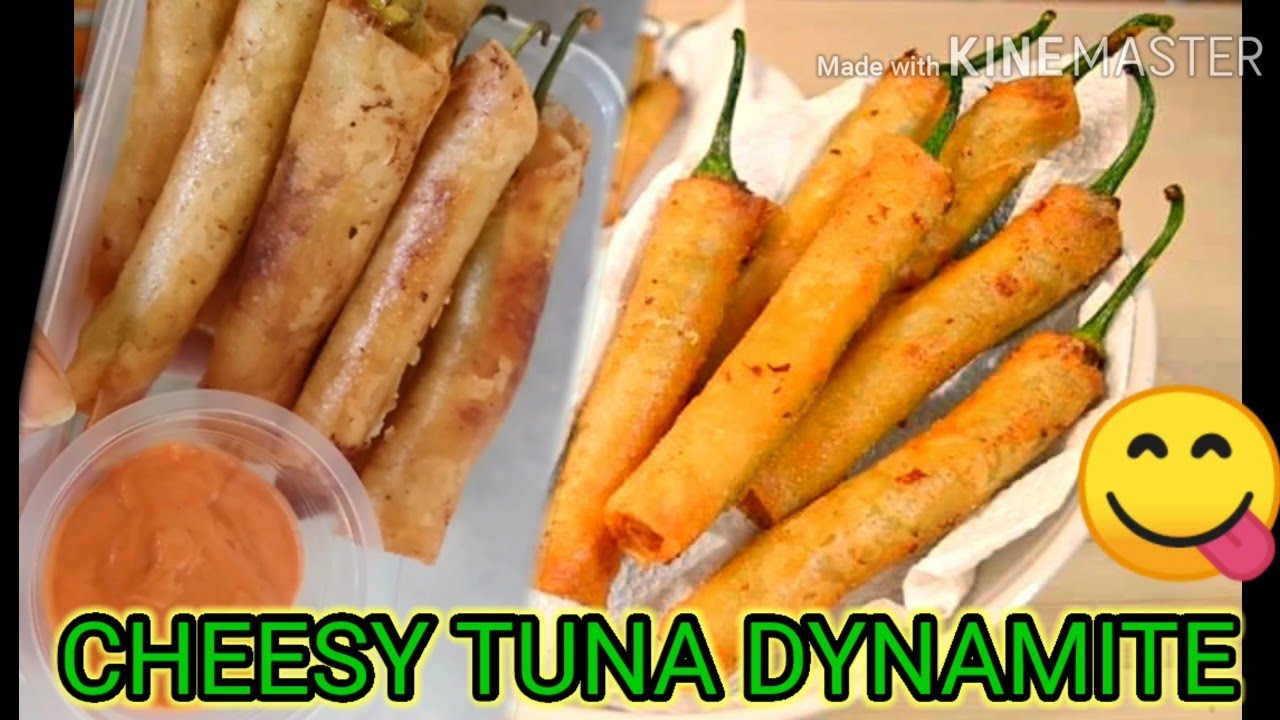 How To Cook Cheesy Tuna Dynamite 🌶️🧀 - YouTube