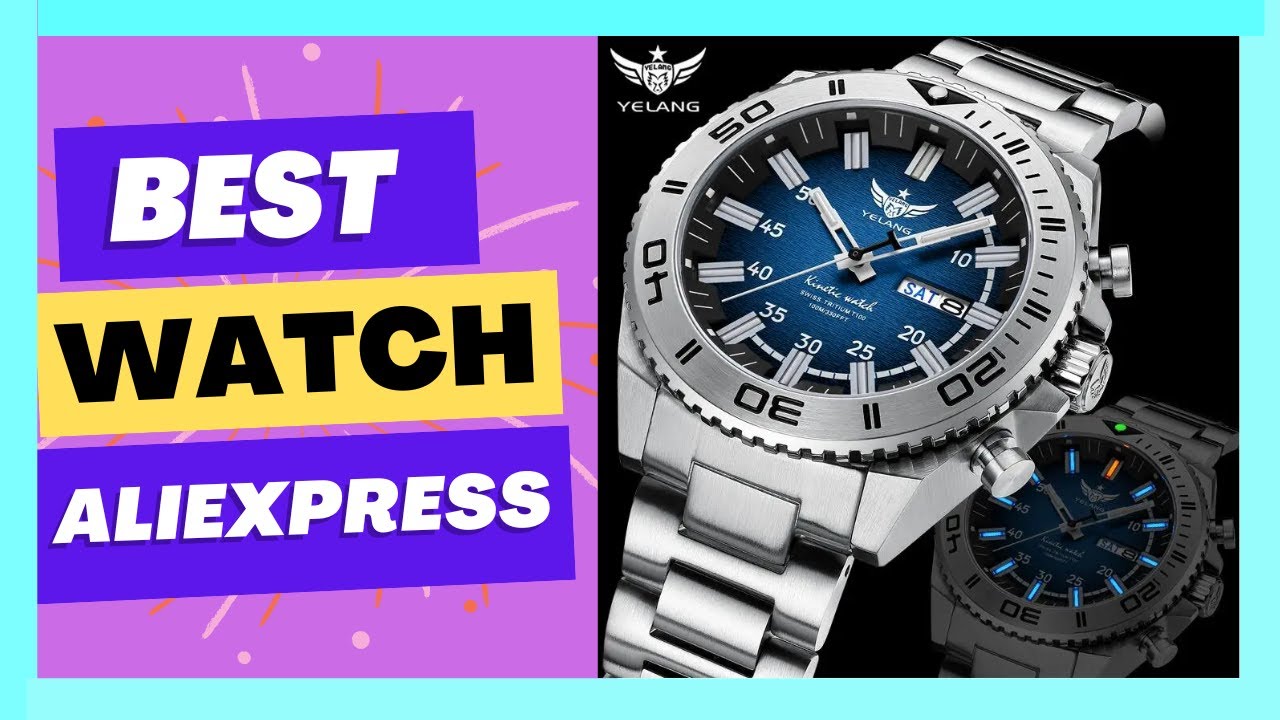 Yelang New Design 44mm V1035 Human Kinetic Energy Watch - YouTube