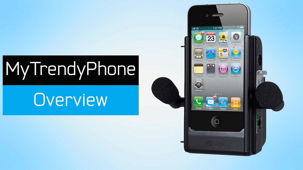 Fostex Audio Interface AR-4i for iPhone 4 - YouTube