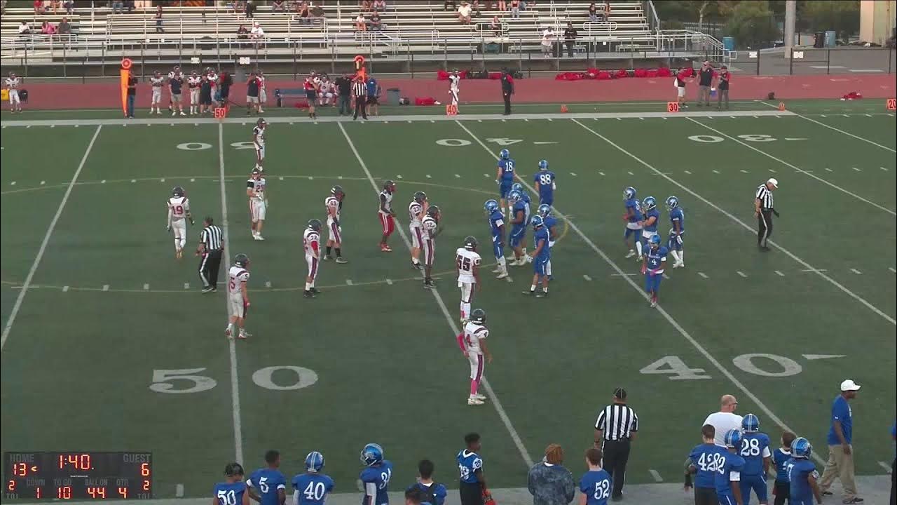 Mountain House High vs Fred C. Beyer High School Boys JV Football - YouTube