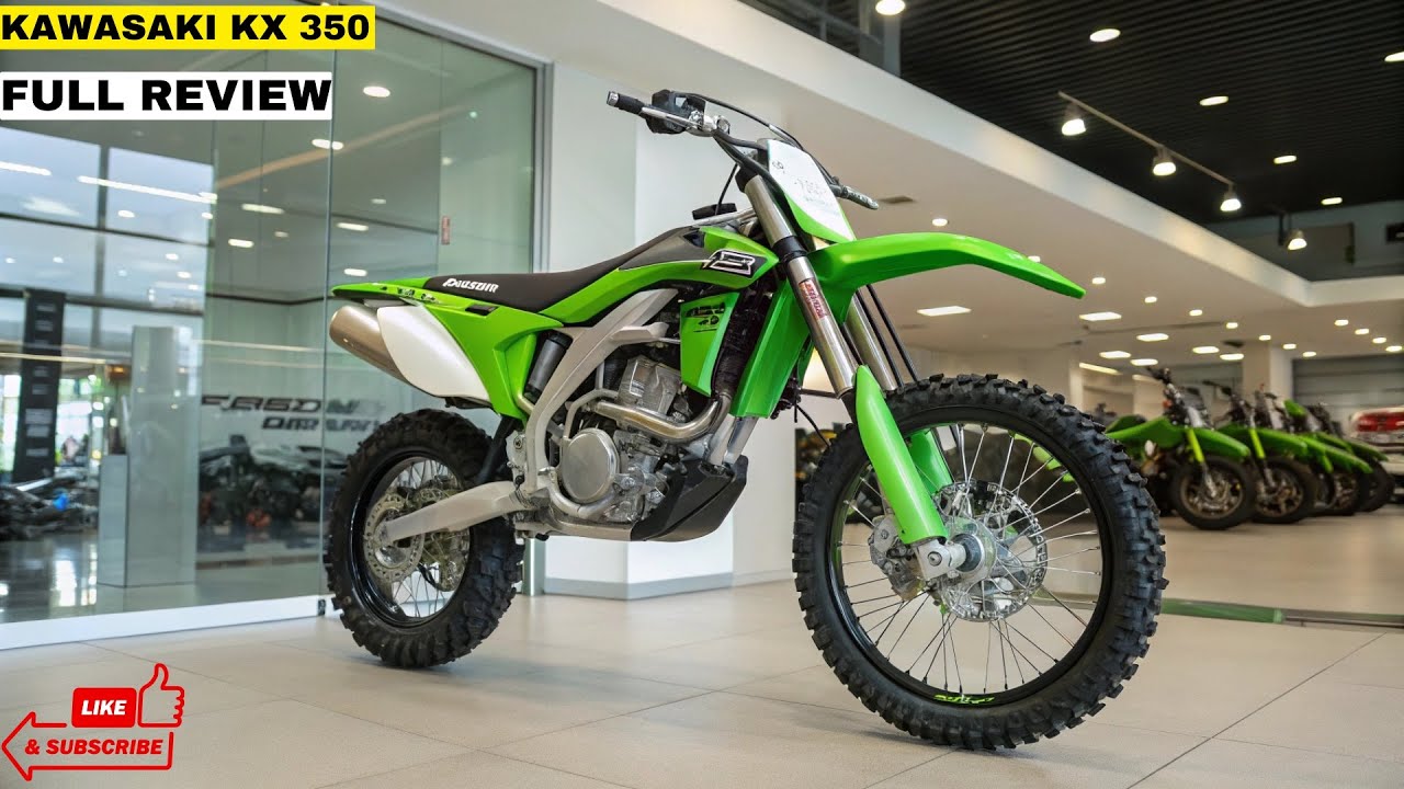 2025 Kawasaki KX350 Finally Launched! 🔥 More Power, Better Tech & Race ...