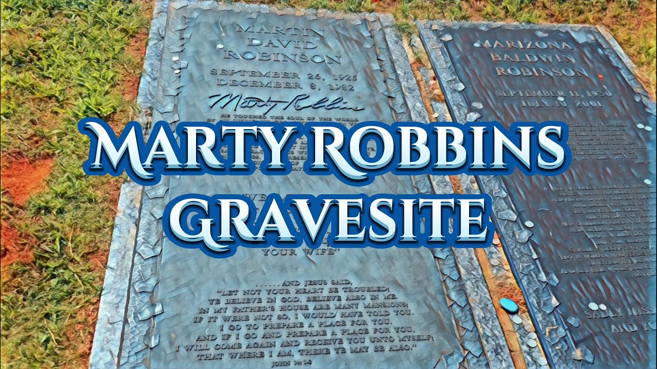 Marty Robbins Grave - YouTube