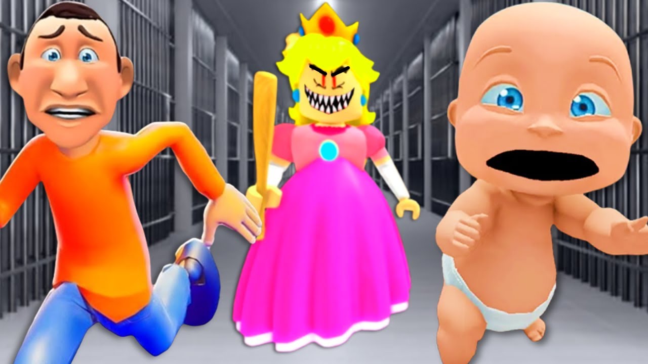 Baby & Daddy Escape EVIL PRINCESS! - YouTube