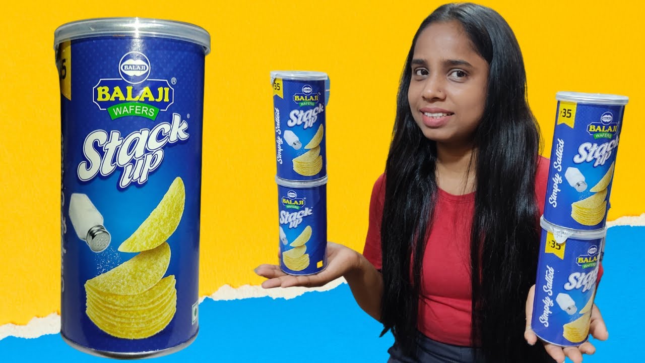 Balaji Stack up Wafers Review | Indian pringles alternative First look ...