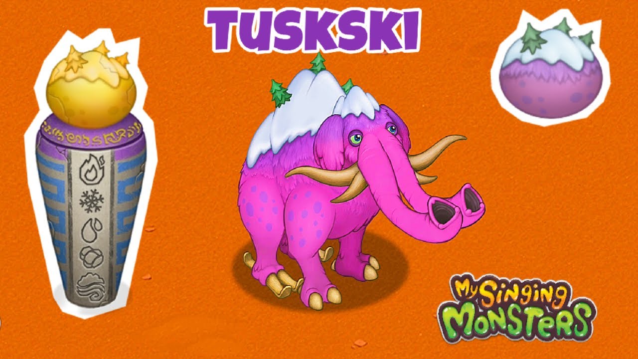 Tuskski | NEW MONSTER | Animation, Song and Duets | My Singing Monsters ...