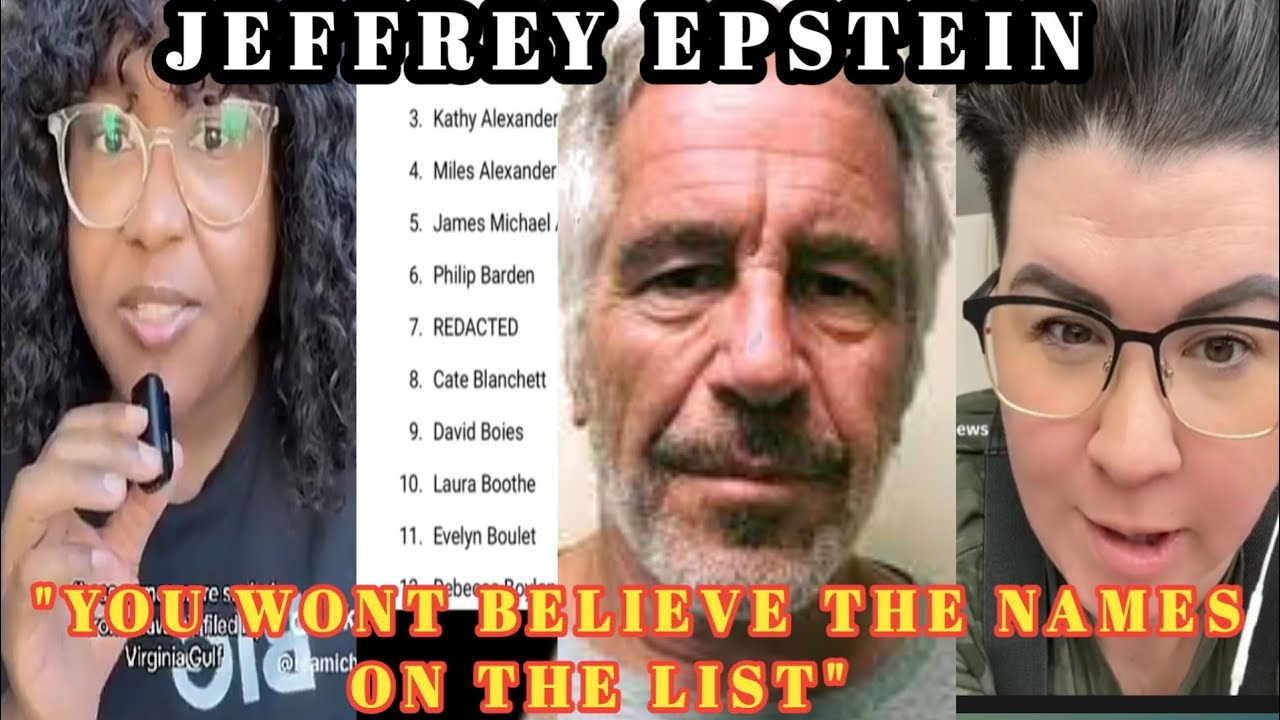 THE JEFFREY EPSTEIN LIST IS OUT,AND EVERYONE IS TALKING ABOUT IT😱😱 ...