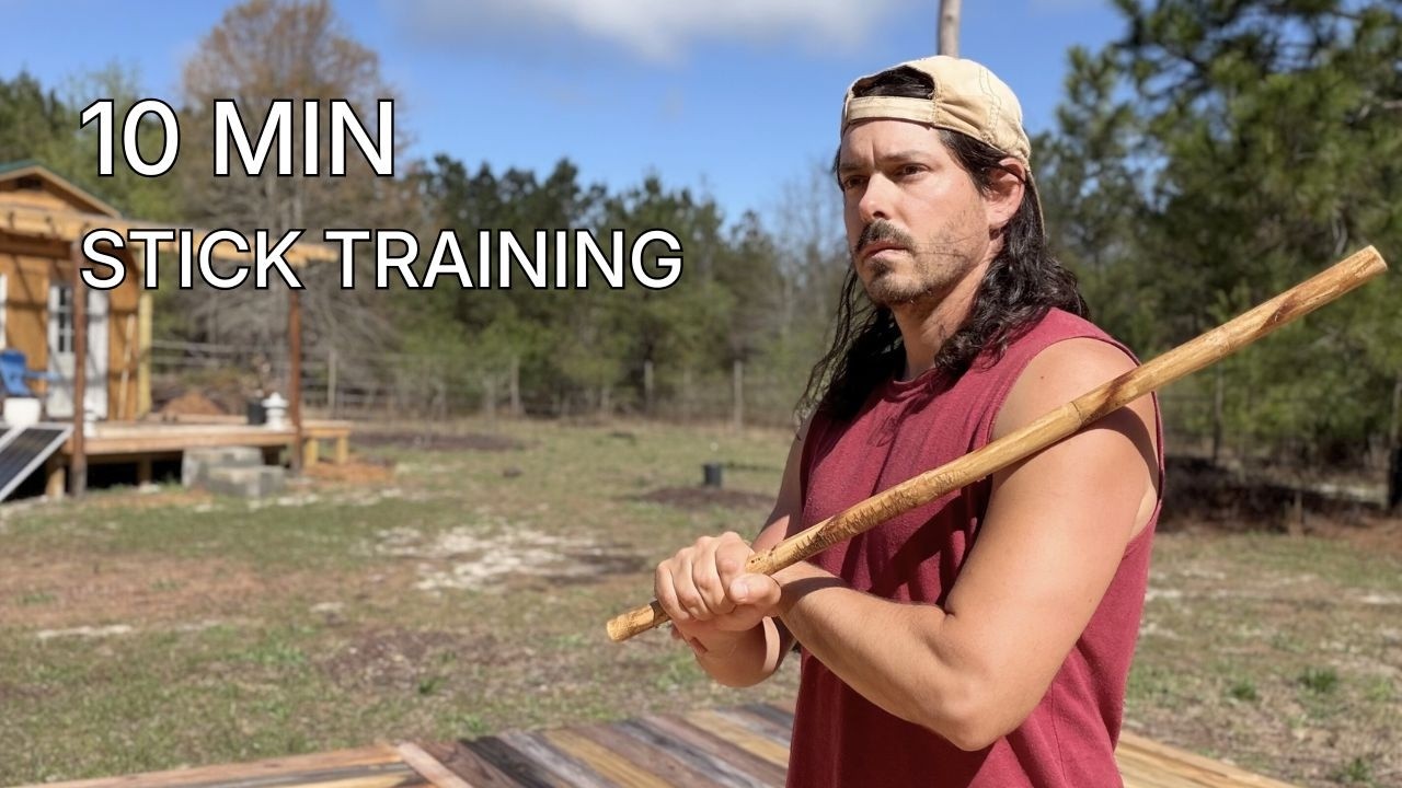 10 minute Kali Stick Training (Follow Along With Me) - YouTube