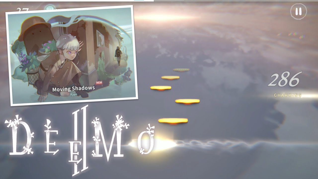 【DEEMO ll 隨影踏舞】Moving Shadows(Hard LV7)FULL COMBO!First try/Speed 1 ...