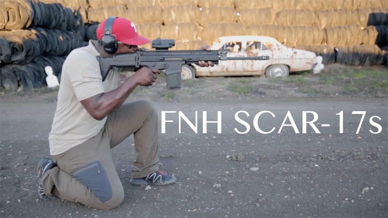 FNH SCAR-17s : When UGGs, pistons, and .308s Collide - YouTube