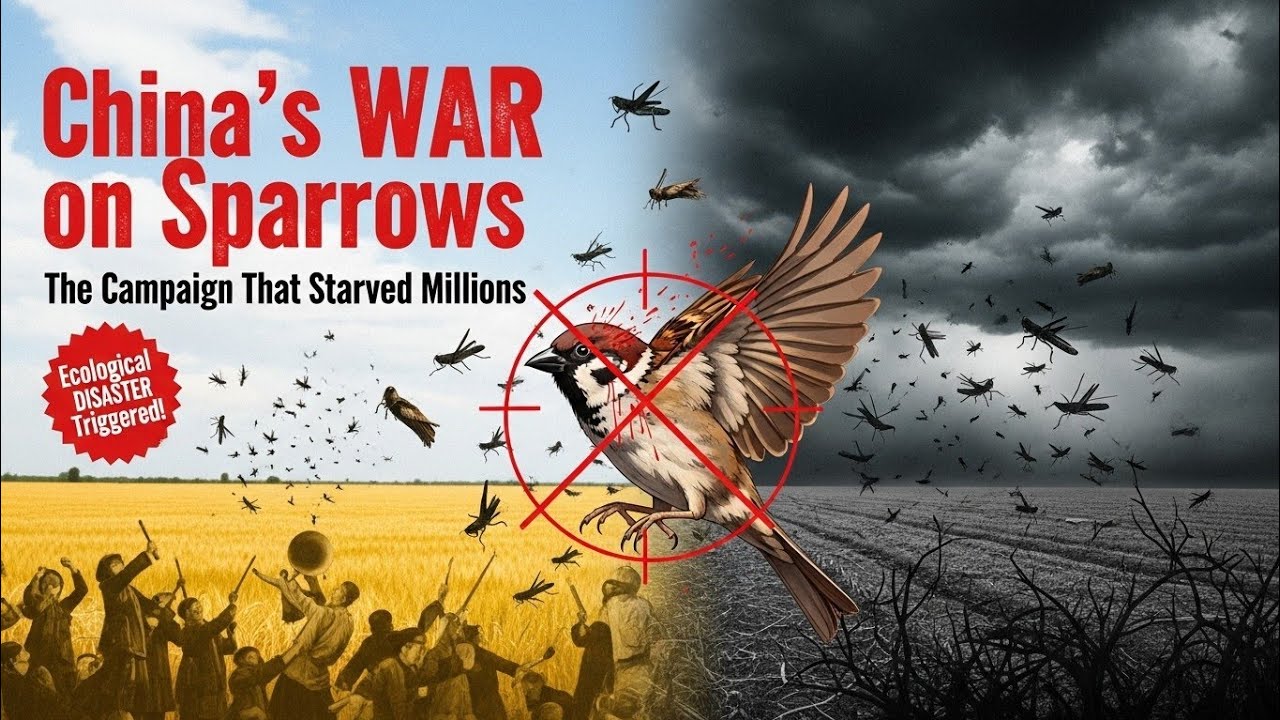 When China Went to War With Sparrows and Lost - YouTube