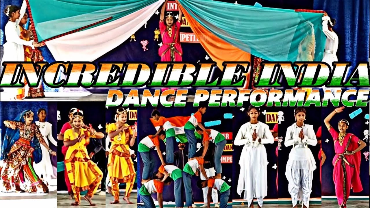 INCREDIBLE INDIA | भारत दर्शन | Happy RepublicDay | Patriotic Dance ...