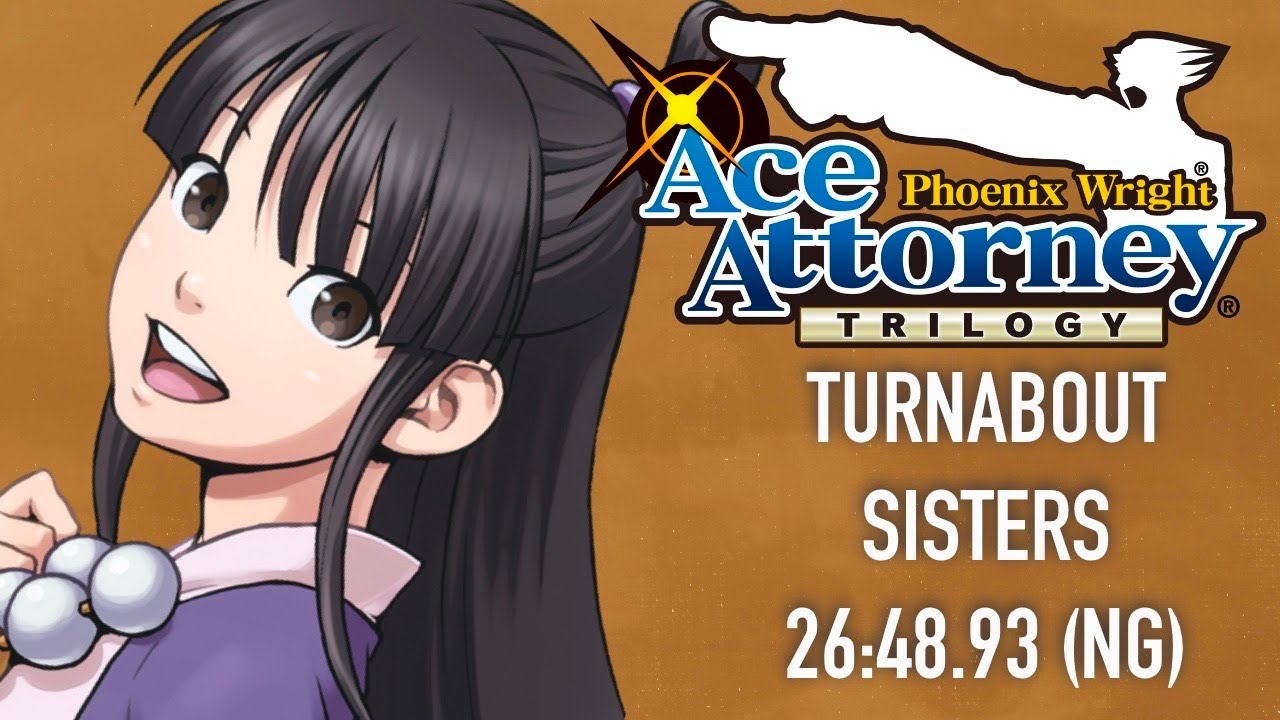 Phoenix Wright: Ace Attorney - Turnabout Sisters speedrun (NG) - YouTube