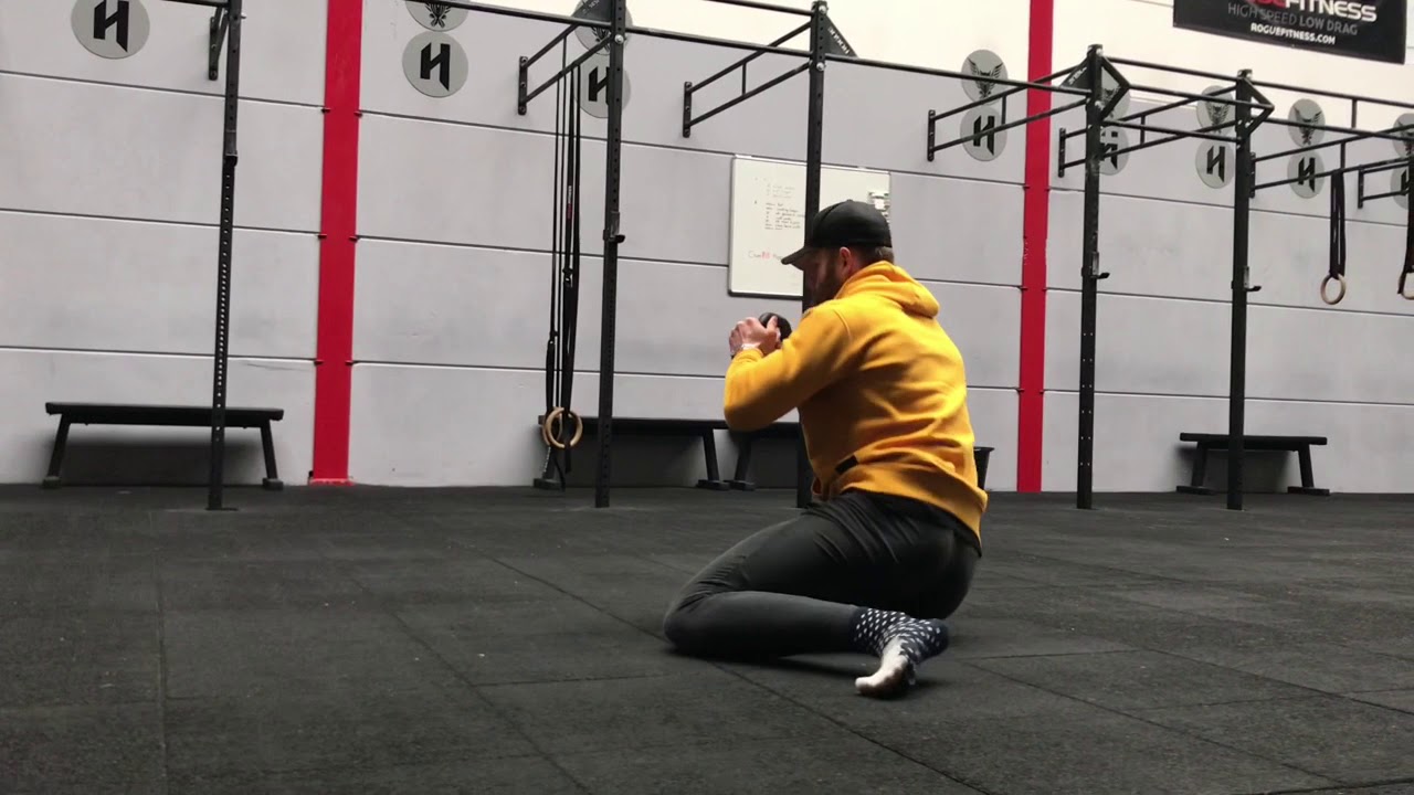 Weighted 90/90 Hip Rotation To Squat-AEXEL - YouTube