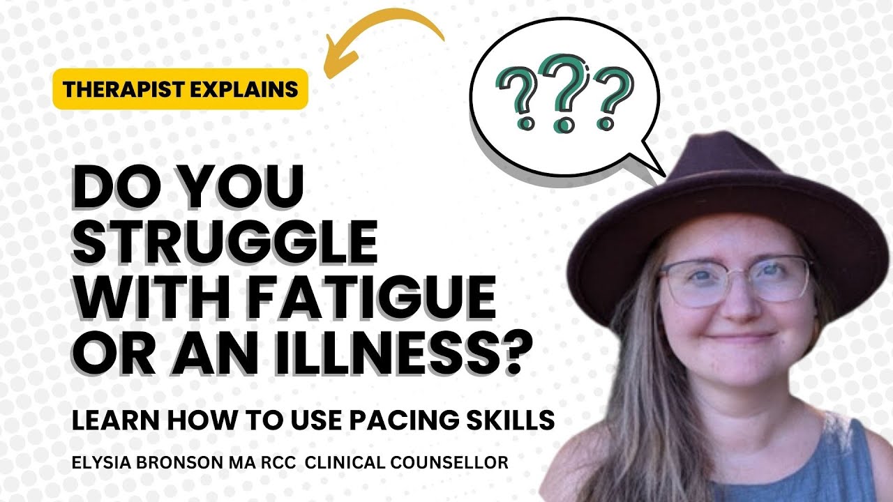 Chronic Pain Draining You? Conquer Fatigue with Pacing & Control! - YouTube