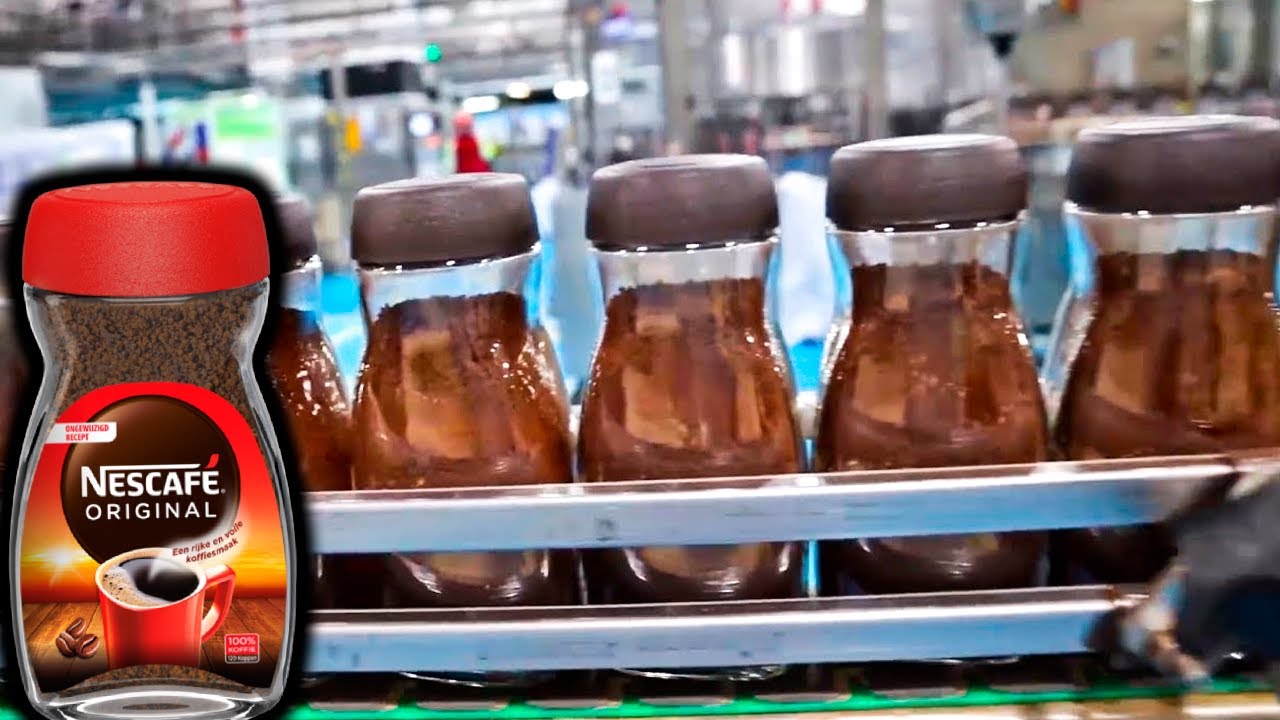 Comment le Café Soluble NESCAFÉ est Fabriqué ? ☕ Comment le Café ...